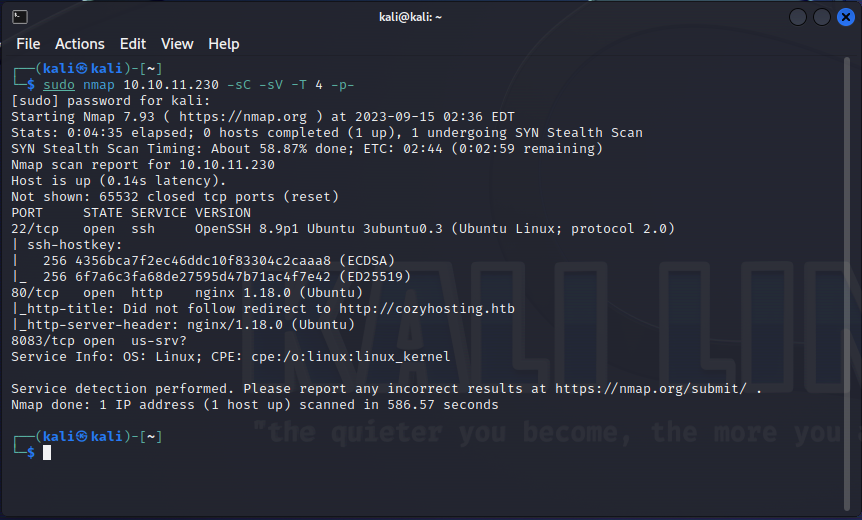 CozyHosting Writeup | TooLaidBack's Blog